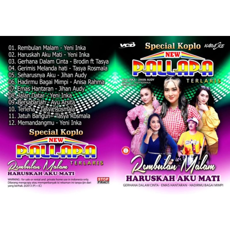 Jual KASET VCD NEW PALLAPA HARUSKAH AKU MATI | Shopee Indonesia