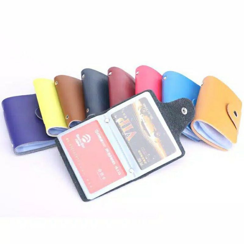 Jual Dompet Kartu / Card Holder / Dompet Kartu Klip / Dompet Kartu ...
