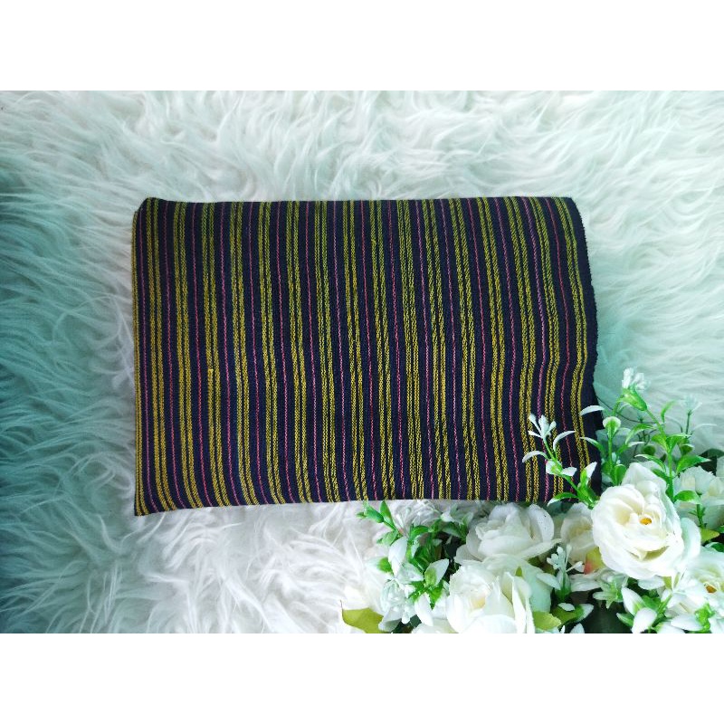 Jual Jarik tenun lurik kuning 2,7 meter/jarik gendong jamu/ jarik ...