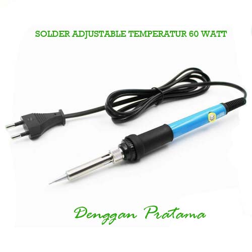 Jual Solder Listrik Adjustable Temperature 60 Watt/Temperatur Dapat Diatur | Shopee Indonesia