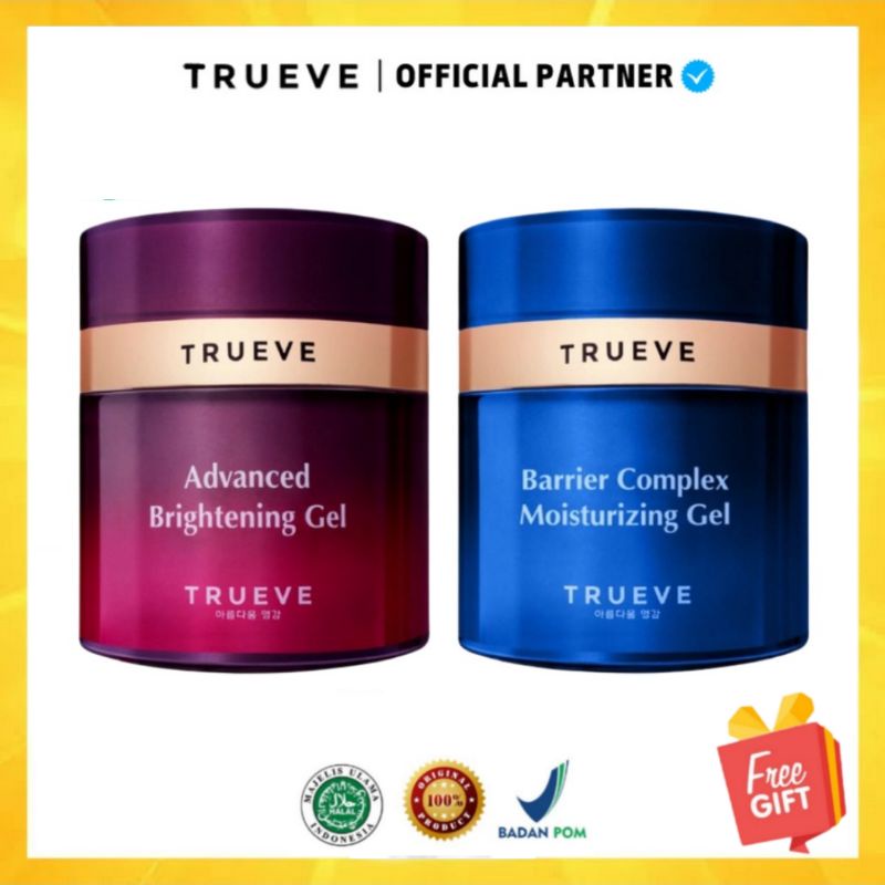 Jual TRUEVE Advanced Brightening Gel / Barrier Comolex Moisturizing Gel ...
