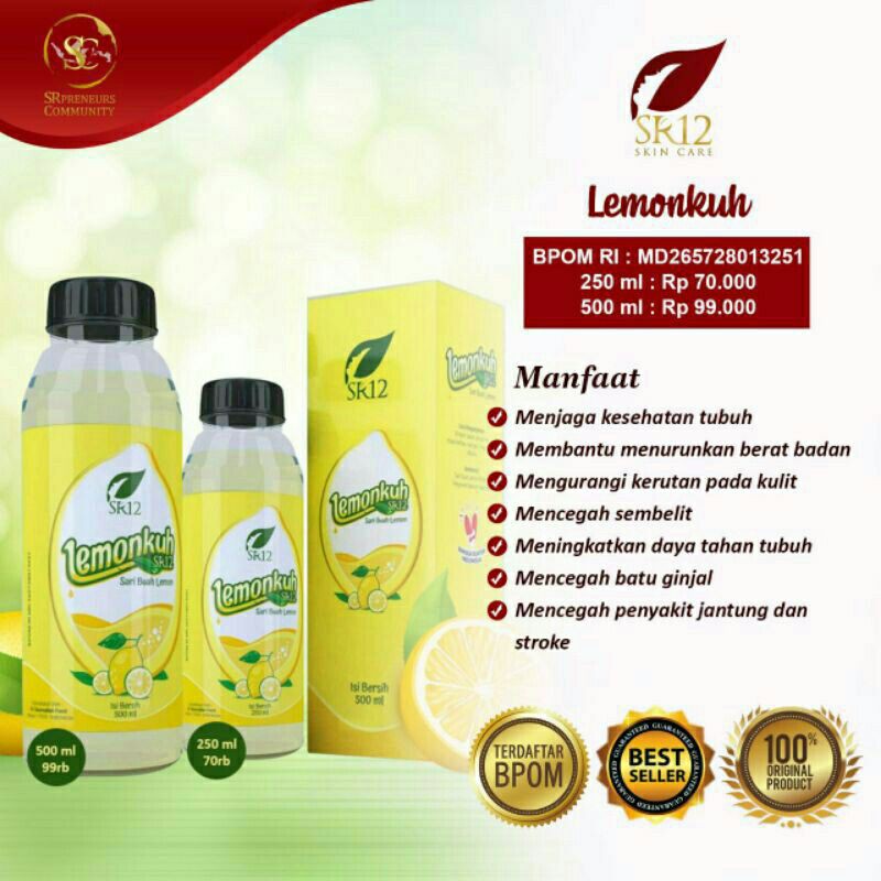 Jual LEMON KUH SR12 ( BEST SELLER ) | Shopee Indonesia