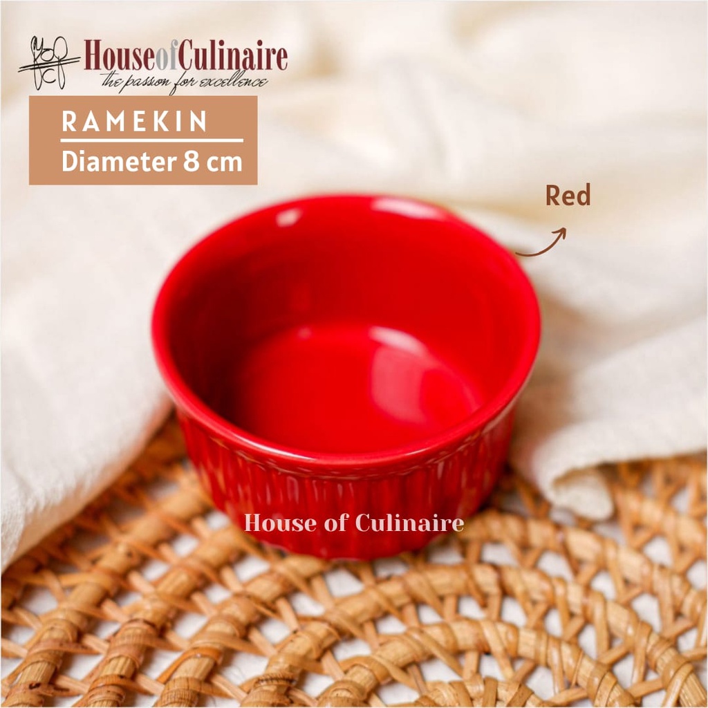 Jual Ramekin Bowl 8 cm Oven Safe Keramik Porselen Souffle Creme Brulee | Shopee Indonesia
