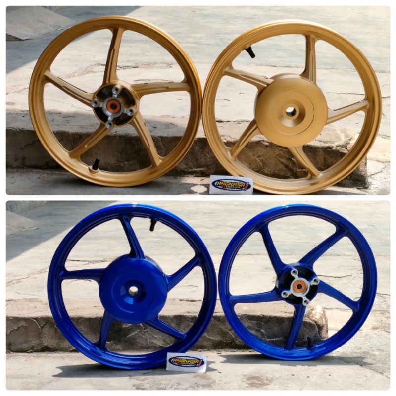 Jual velg racing rapido rim malaysia matic beat scoopy genio DLL 1.40x1 ...