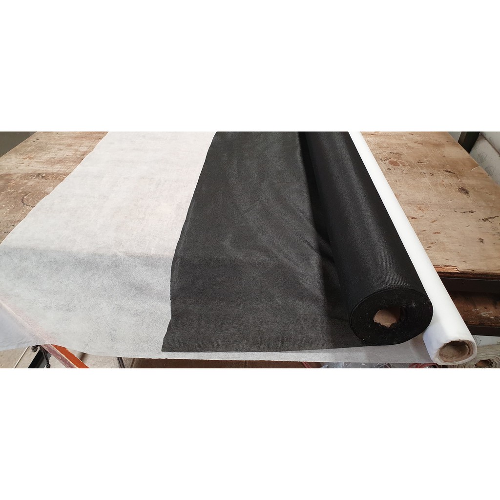 Jual Kain Furing Puring Spunbond Tipis 40 GSM, Ukuran 160 cm Hitam ...