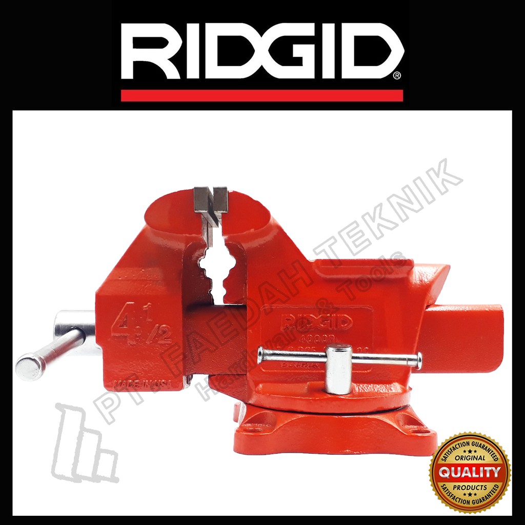Jual RIDGID 4000-R Bench Vise 4.1/2 inch | Shopee Indonesia