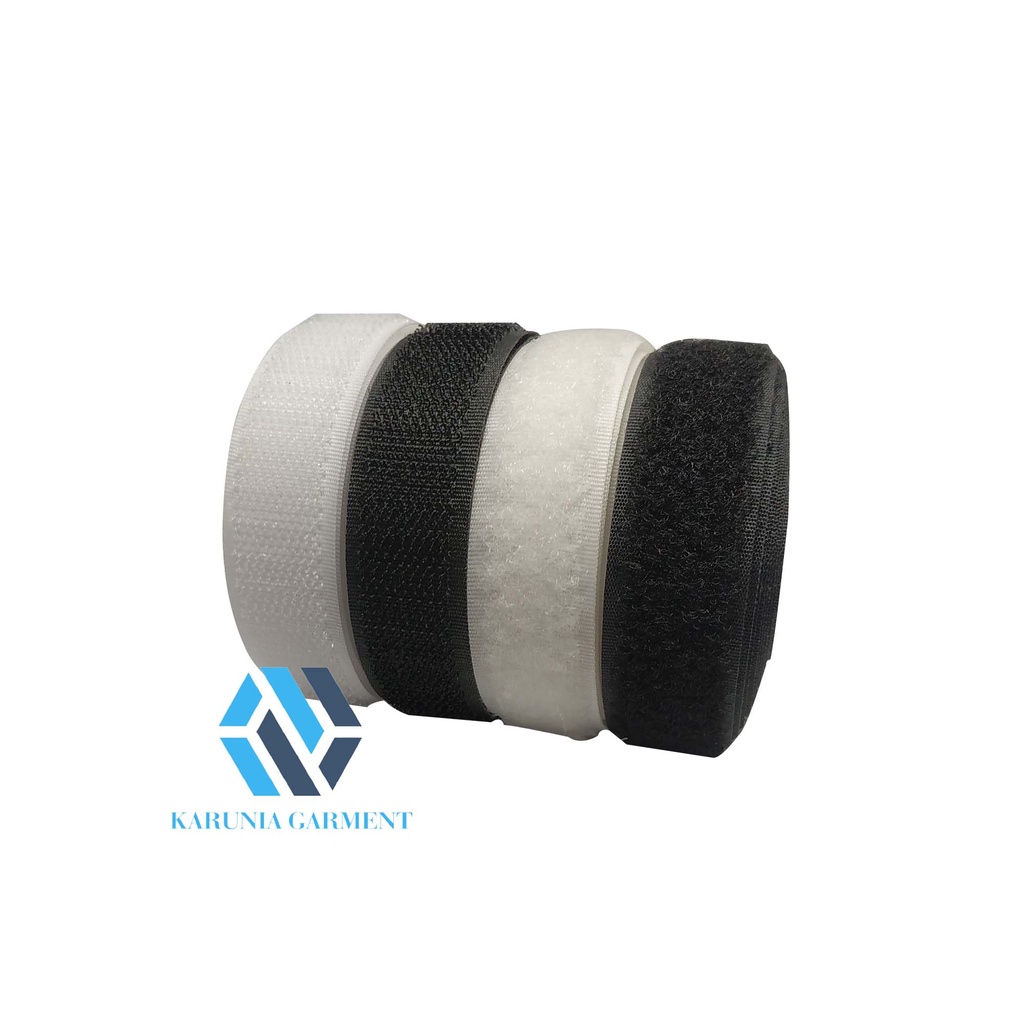 Jual PEREKAT VELCRO MAGIC TAPE KRETEKAN JAKET SEPATU LEBAR 2.0 CM HOOK ...