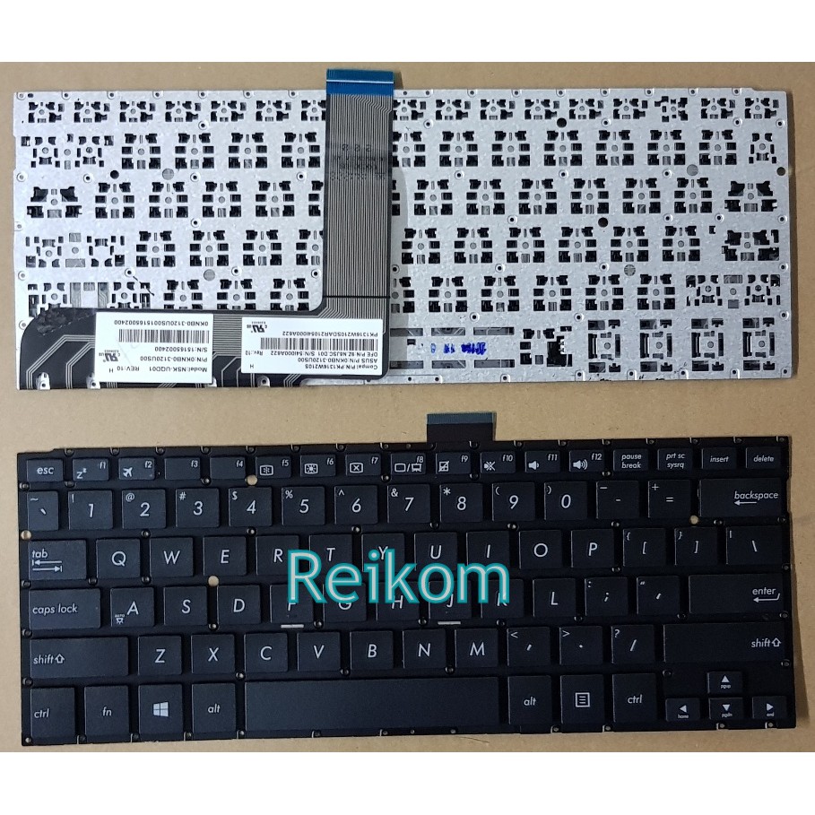 Jual Keyboard Laptop Asus Vivobook Flip TP301 TP301l TP301u TP301ua ...