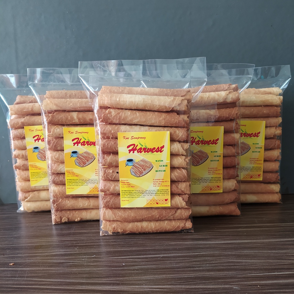 Jual KUE SEMPRONG HARVEST, RASA WIJEN (200 gr), REGULER | Shopee Indonesia
