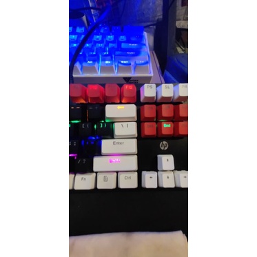 Jual HP GK200 TKL custom keycaps Keyboard Gaming Mechanical | Shopee ...