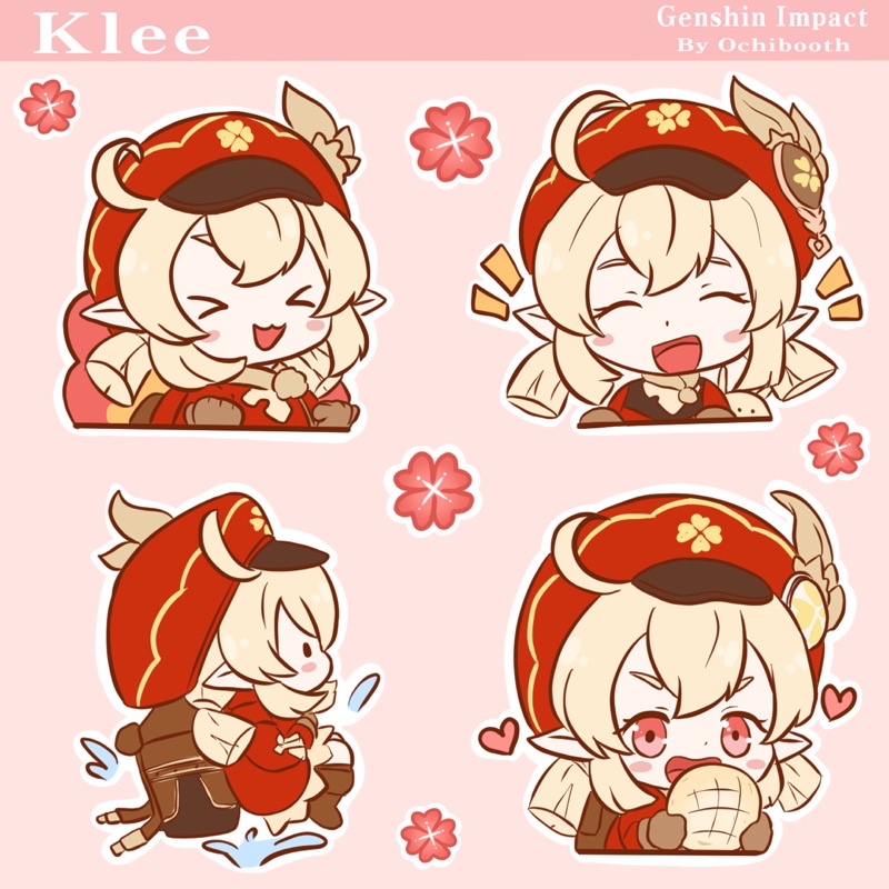 Jual Sticker Mini Klee | Shopee Indonesia
