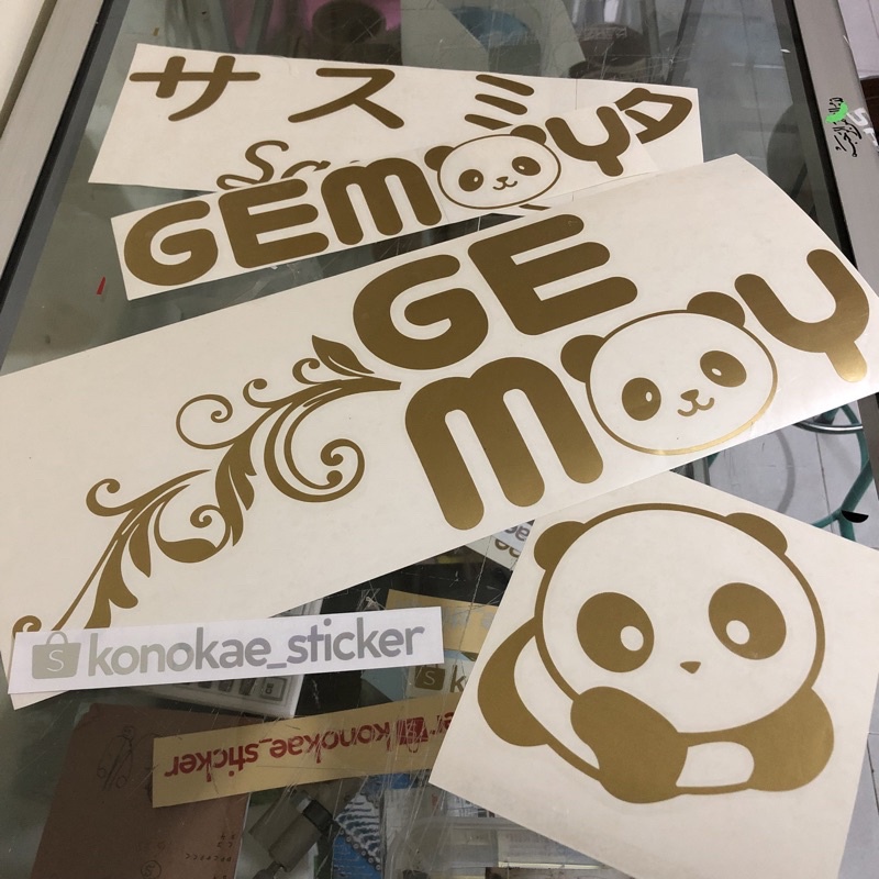 Jual STIKER GEMOY SCOOPY | Shopee Indonesia