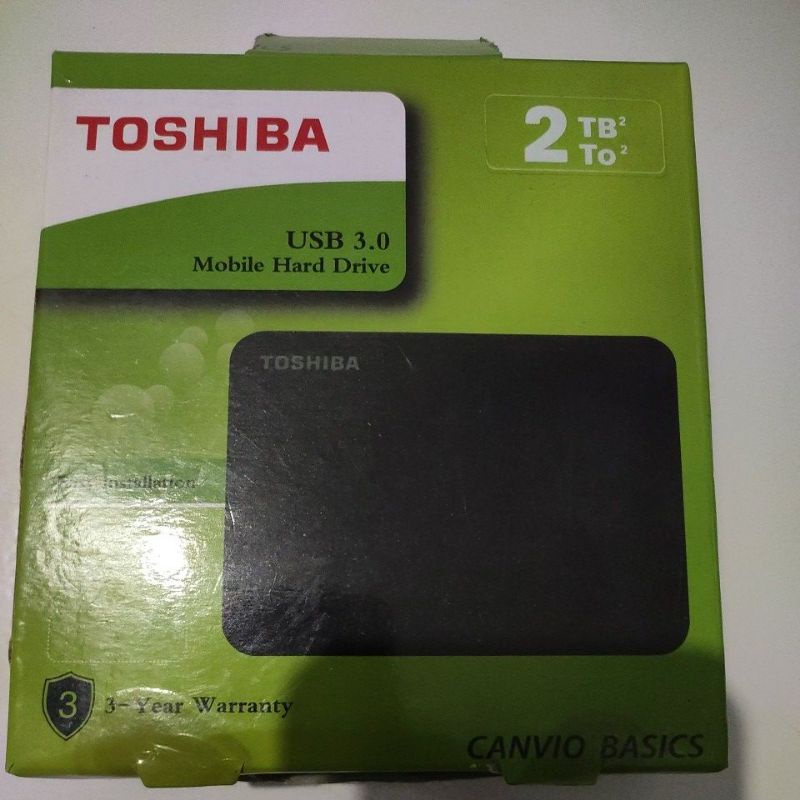 Jual HARDISK EKSTERNAL TOSHIBA CANVIO BASICS USB 3.0 2TB | Shopee Indonesia
