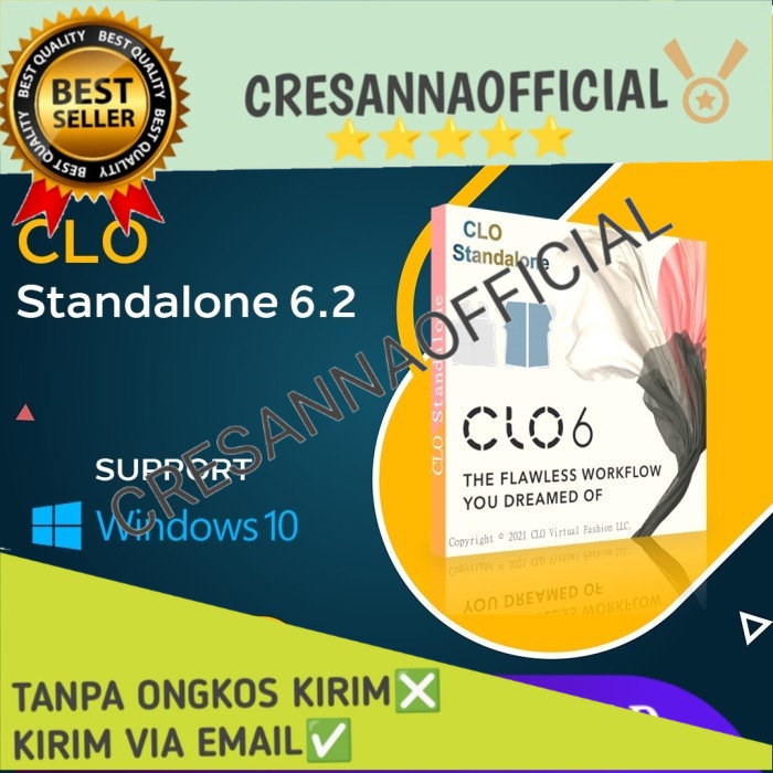 Jual Software 3D Fashion Design: CLO Standalone 6 [Win] | Shopee Indonesia