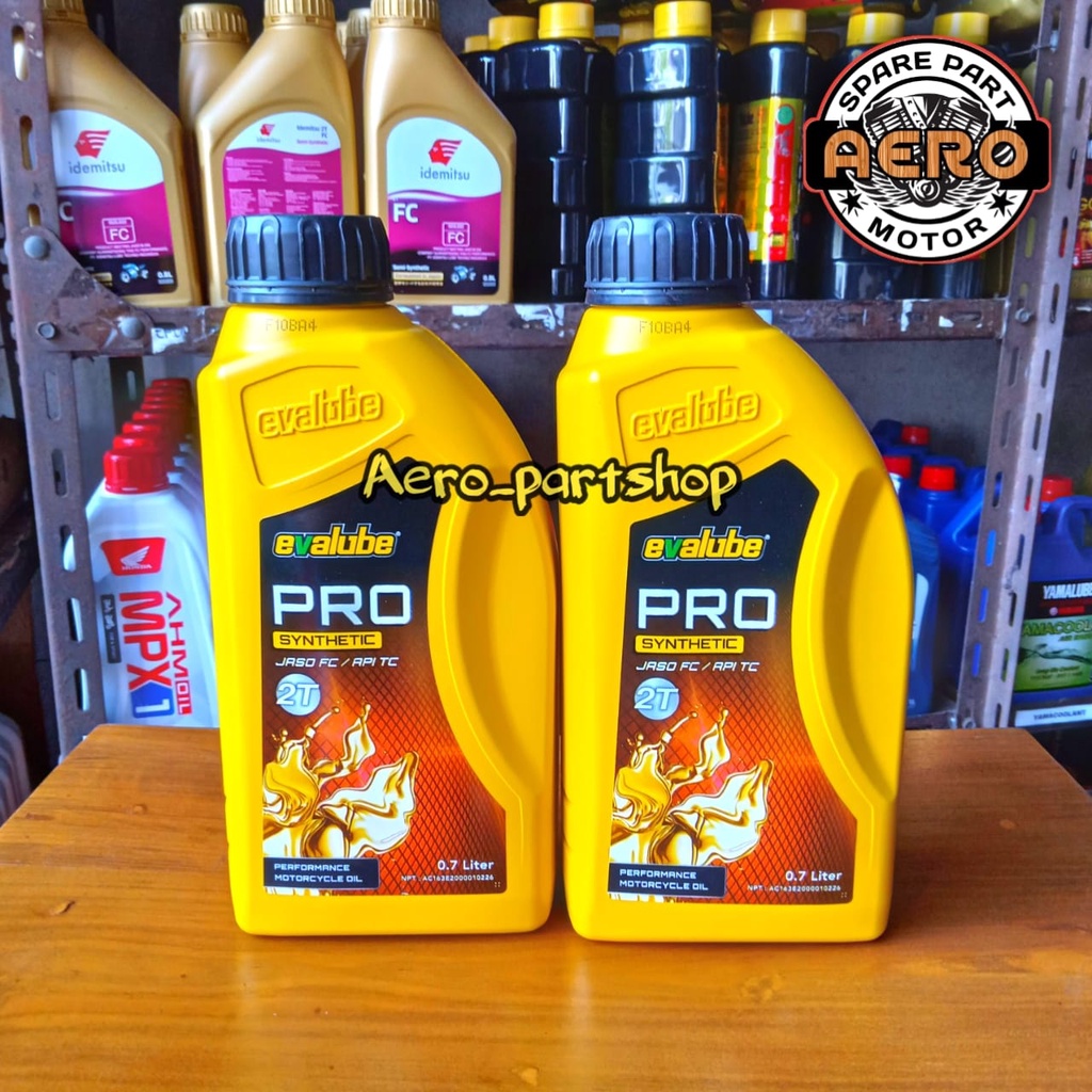 Jual Oil Oli Samping Evalube Pro 2t 2tak 2 Tak Synthetic 700ml 0 7l