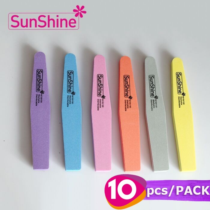 Jual Buffer Sunshine Diamond 100/180 1 Pack | Washable Nail Buffer Art ...