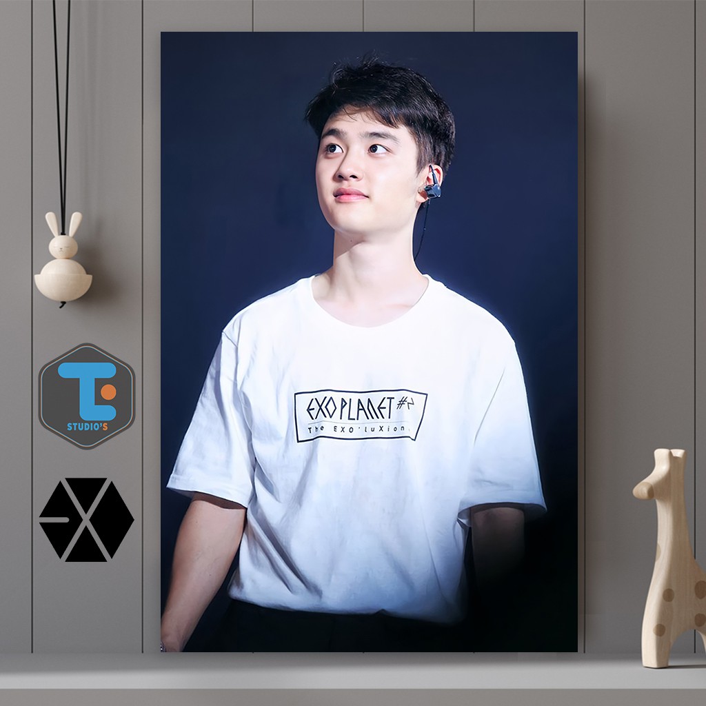 Jual Poster D.O Hiasan Dinding Doh Kyung-soo EXO Lukisan Wall Decor ...