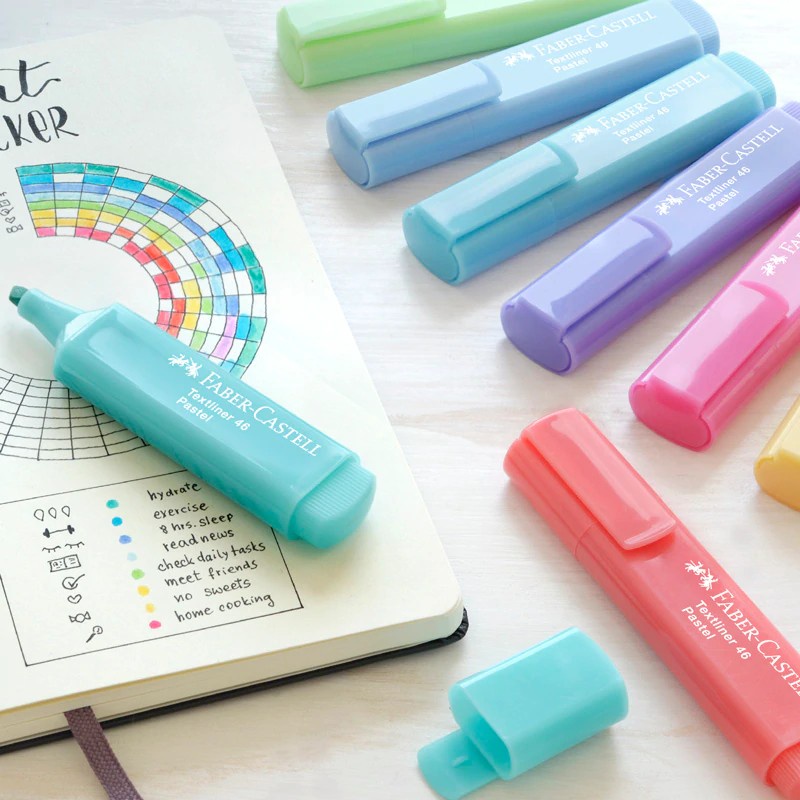 Jual stabilo pastel faber castell / highlighter / textliner | Shopee ...