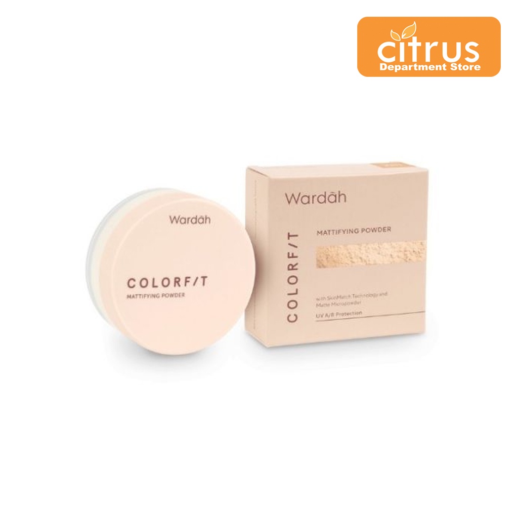 Jual Wardah Colorfit Mattifying Powder | Shopee Indonesia