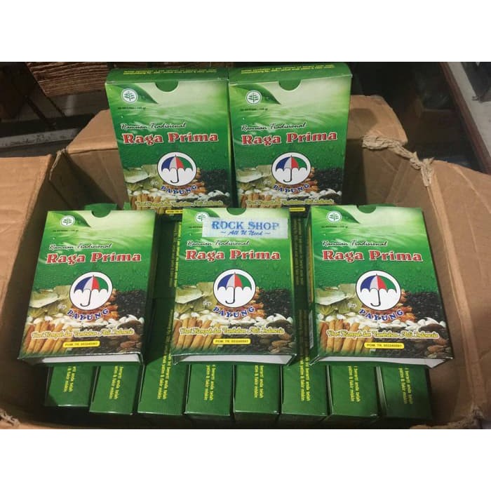 Jual Jamu Tradisional RAGA PRIMA Cap Payung dari Rempah & Tumbuhan Asli ...