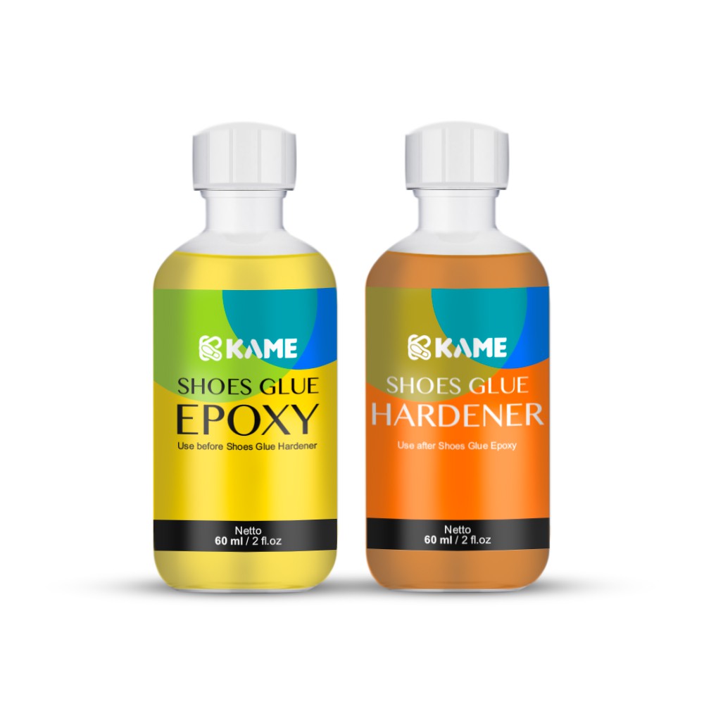 Jual Lem Sepatu | KAME Shoes Glue Epoxy 60 ml & KAME Shoes Glue ...