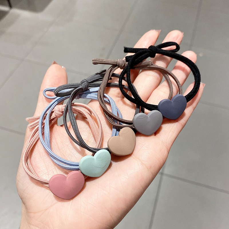 Jual ED - IKAT RAMBUT KOREA ICON LOVE IMPORT / IKATAN RAMBUT KARET ...