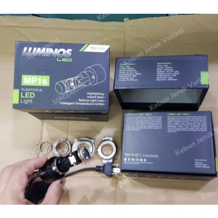 Jual Lampu LED Motor Projector Luminos M8 36W H6 H4 Hi-Lo Mini Projie ...