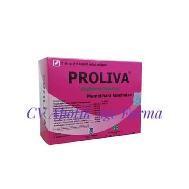 Jual Proliva Caplet isi 20 (Gracia) | Shopee Indonesia