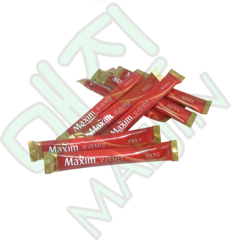 Jual Maxim Original Red Instant Coffee Bundle 15 Sachet Kopi Instan No ...