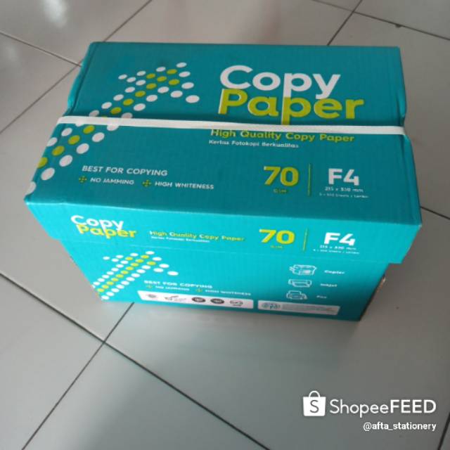 Jual HVS F4 CopyPaper | Shopee Indonesia