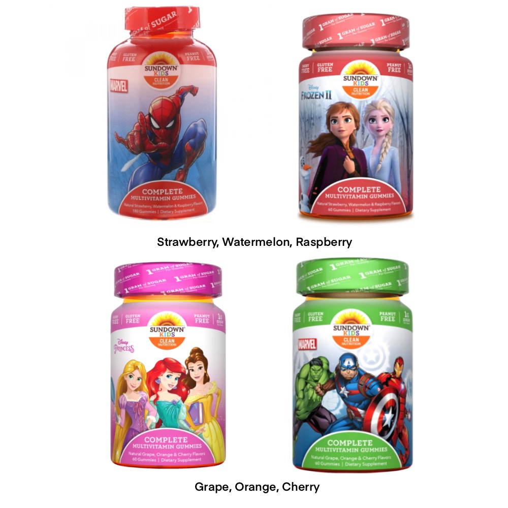Jual Sundown Naturals Kids Complete Multivitamin Gummies Gummy Disney ...