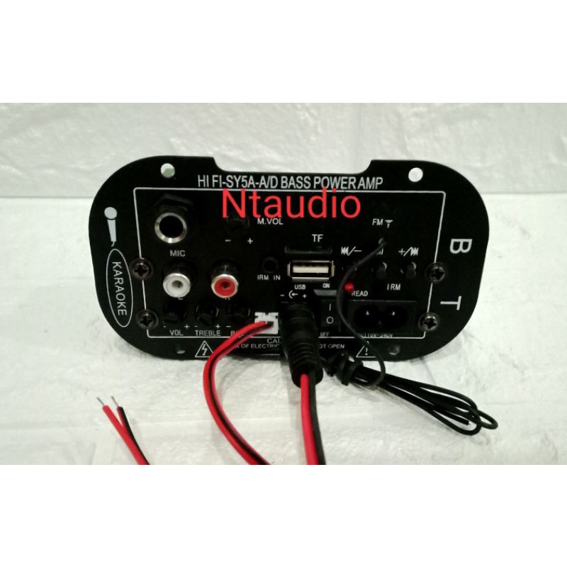 Jual Kit basstube Mini DC 12v Bluetooth USB SD CARD karaoke kit modul ...
