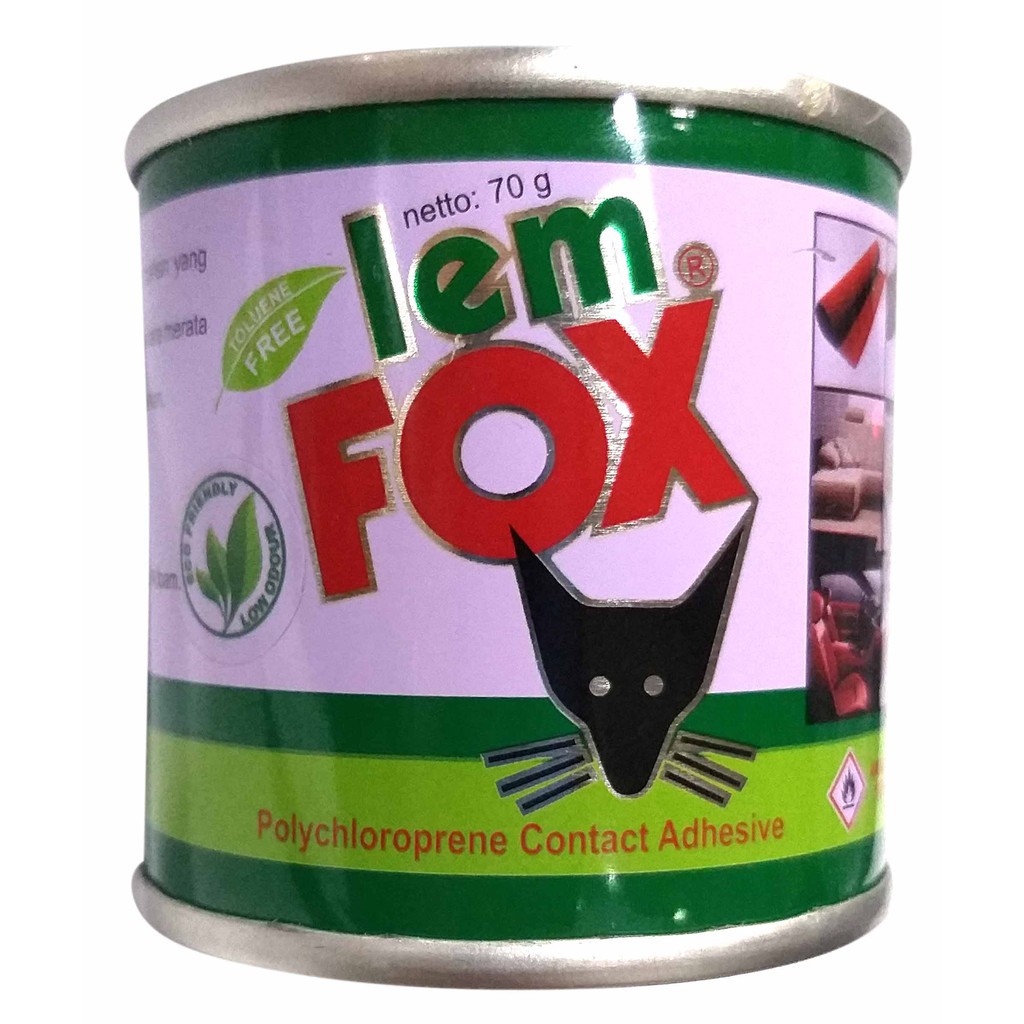 Jual Fox Lem Kaleng Kuning Go Green 70 Gram (RAMAH LINGKUNGAN) | Shopee ...