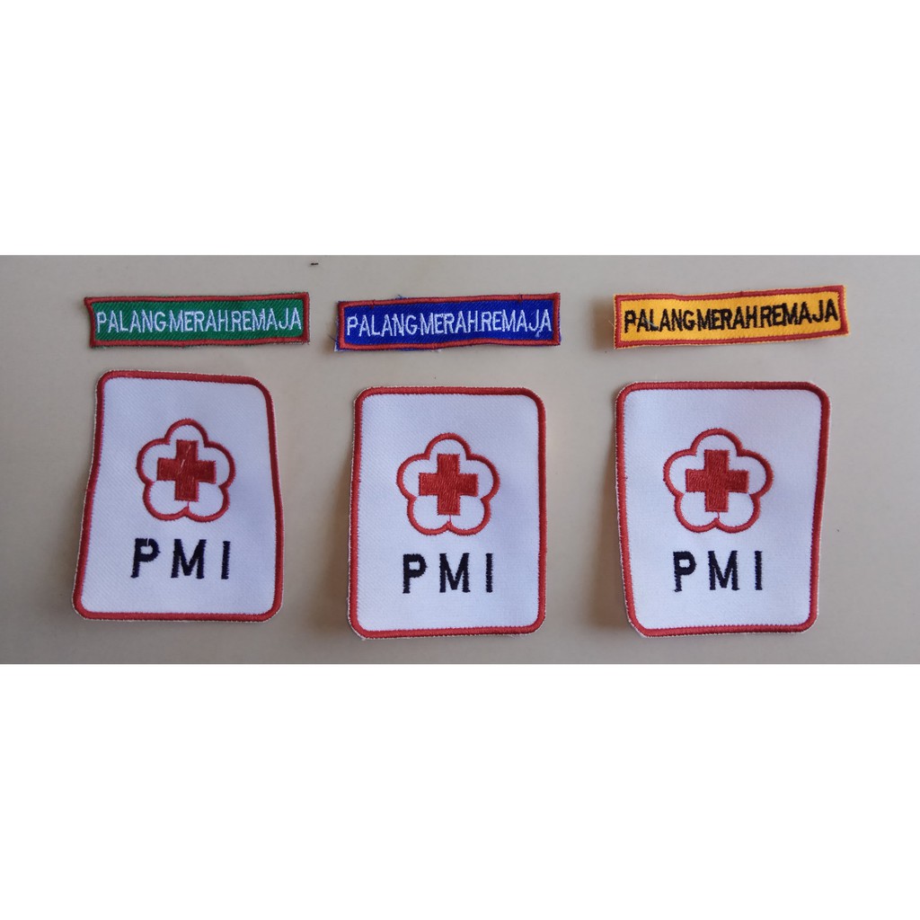 Jual Logo PMI Bordir komputer isi 2pcs | Shopee Indonesia
