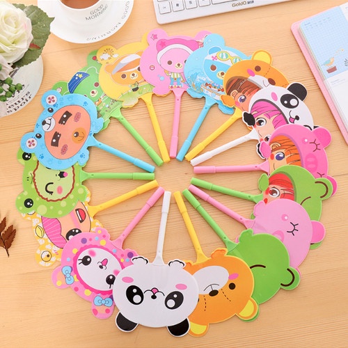 Jual Pena Pulpen Kipas Motif Animasi Lucu | Shopee Indonesia