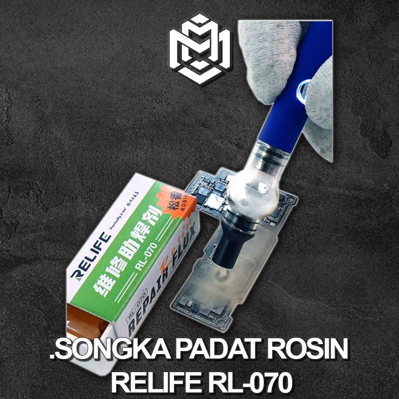 Jual Songka Padat Rosin Relife RL-070 / Relife Rosin Flux RL-070 Original / Siongka Padat flux ...