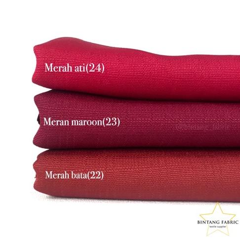 Jual Bahan Bintang Fabric Kain Baloteli Polosan 1 meter | Shopee Indonesia