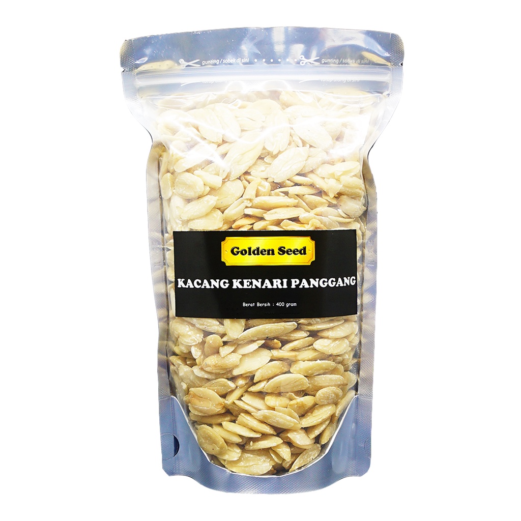 Jual KACANG KENARI PANGGANG 400 GR / KENARI PANGGANG UTUH 400 GRAM ...