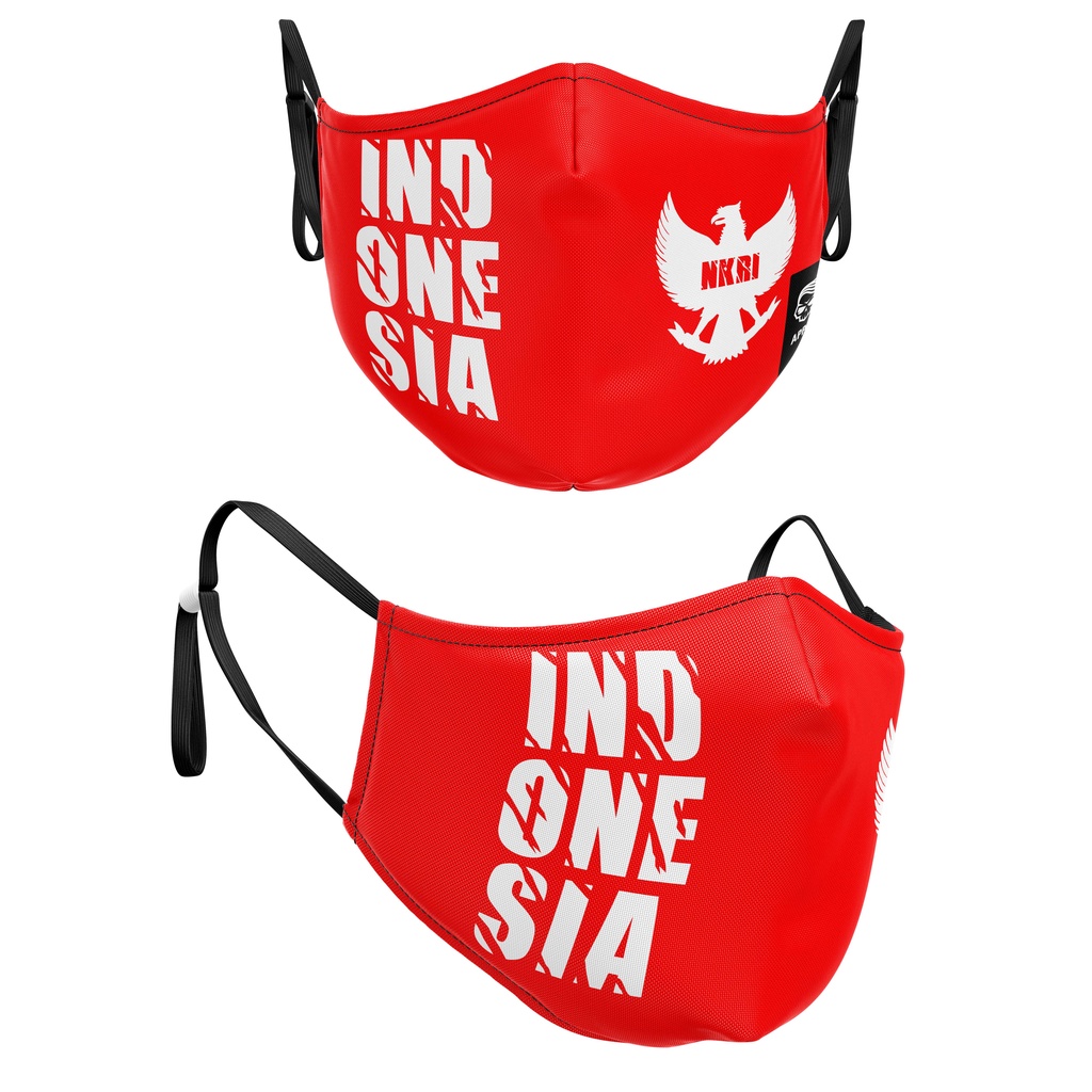 Jual MASKER NON MEDIS KAIN 3PLY DIRGAHAYU INDONESIA 76 NKRI KEREN ...