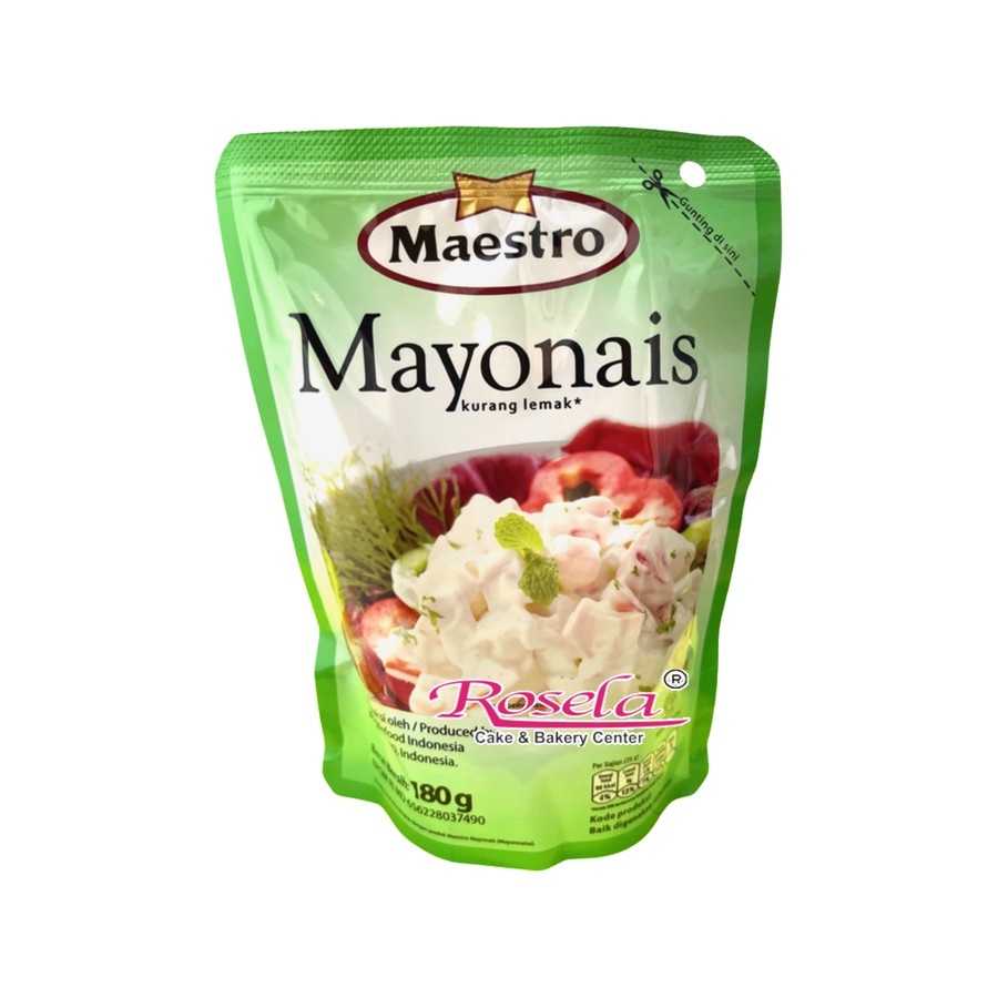 Jual Maestro Mayonnaise 180 gram - Mayones Maestro | Shopee Indonesia