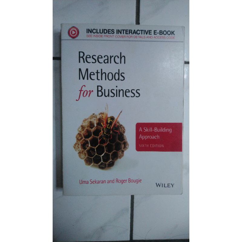 Jual Second Book/Buku Bekas Research Methods for Business - WILEY edisi ...