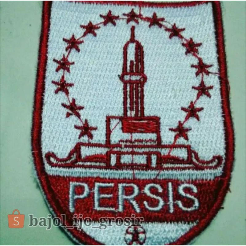 Jual Logo Bordir PERSIS SOLO Ukuran Jumbo 20 cm Patch Komputer Manual ...
