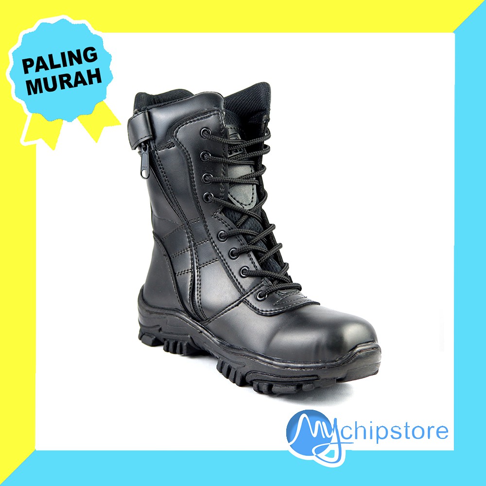 Jual Sepatu Kulit Safety PDL TNI | Shopee Indonesia