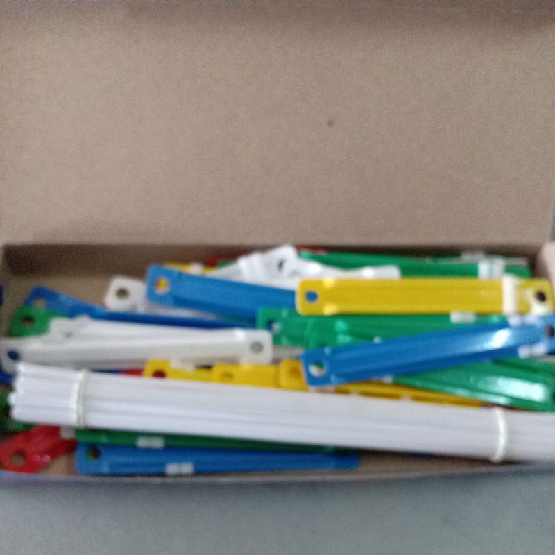 Jual paper fastener/pengikat kertas ako/ acco plastik joyko | Shopee ...