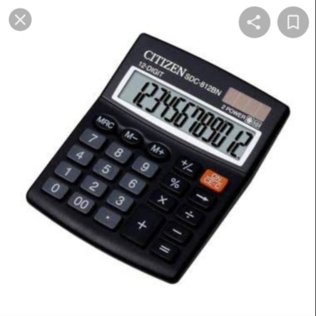 Jual KALKULATOR CITIZEN 12 DIGIT | Shopee Indonesia