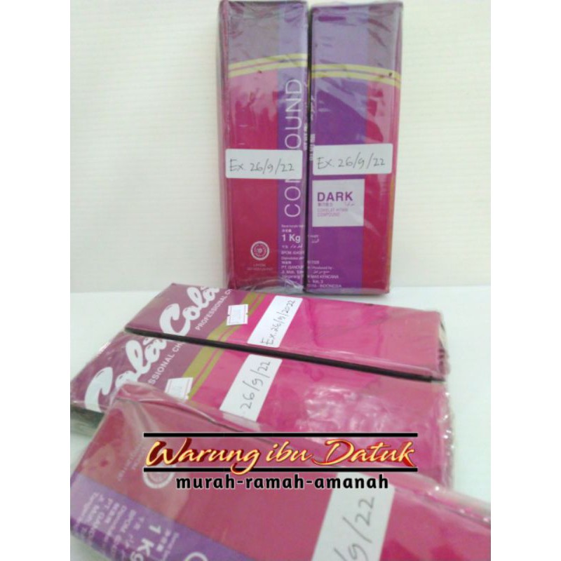 Jual Coklat Hitam | COLATTA Dark Compound Chocolate -/+200g | Shopee ...