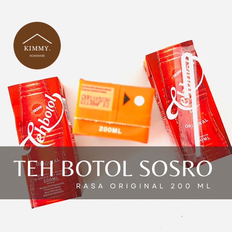 Jual TEH BOTOL SOSRO 200 ML / TEH BOTOL / TEH SOSRO / TEH MELATI / TEH ...