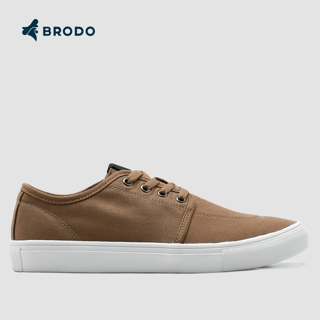 Jual BRODO - Sneakers Derby Mocha WS | Shopee Indonesia