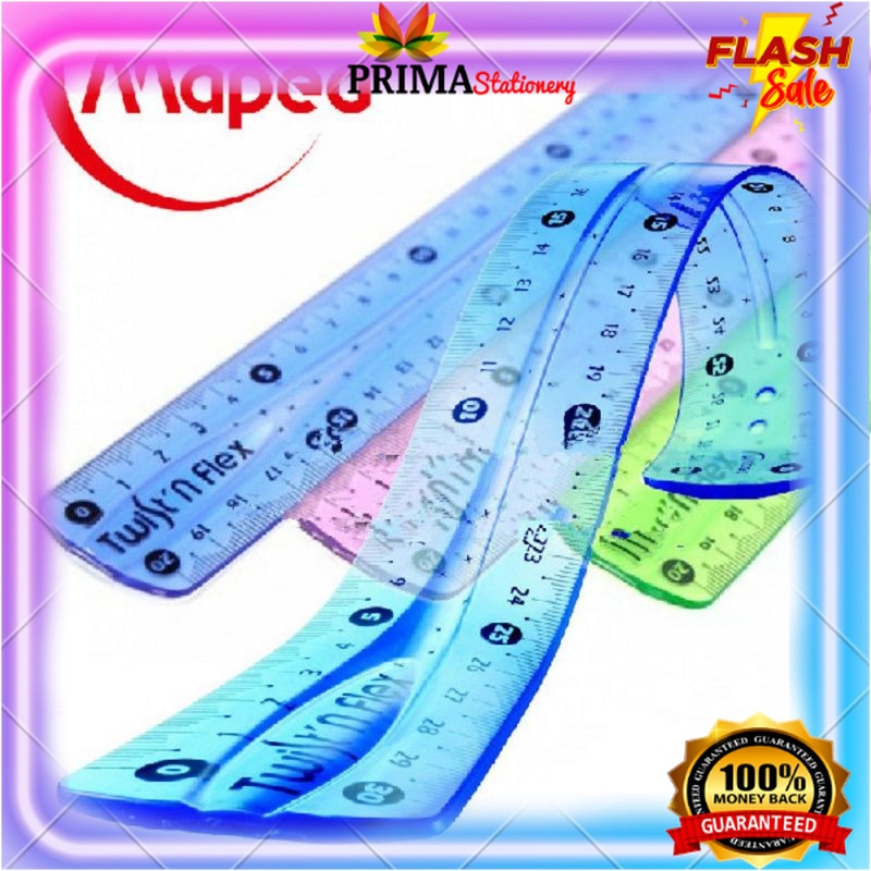 Jual Mapad Penggaris lentur flexible ruler 30cm Bagus | Shopee Indonesia