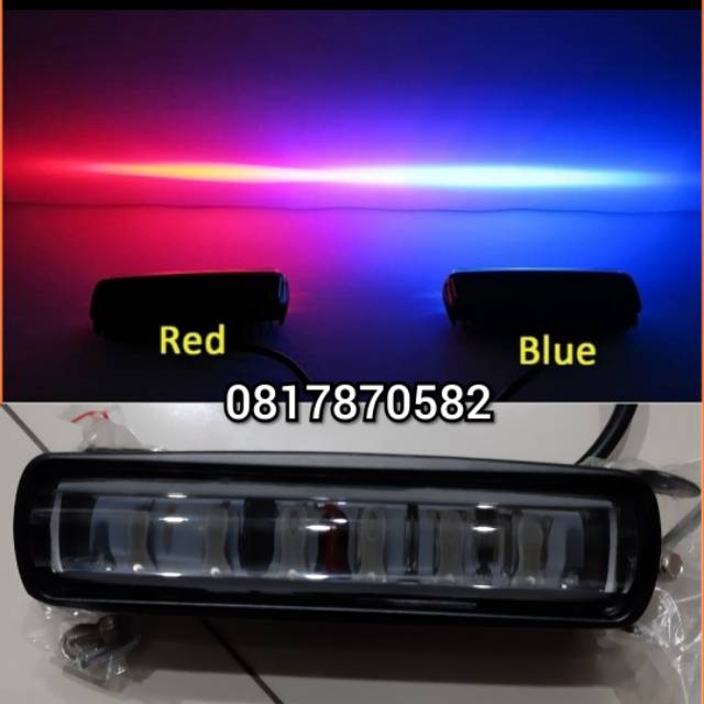 Jual LAMPU SAFETY BLUE LINE | Shopee Indonesia